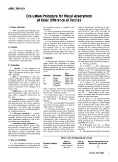 AATCC EP09 PDF - Technical Standards Store