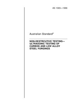 AS 1065 PDF - Technical Standards Store