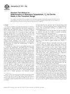 ASTM E1921-09a PDF - Technical Standards Store