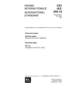 IEC 60255-16 Ed. 1.0 b PDF - Technical Standards Store