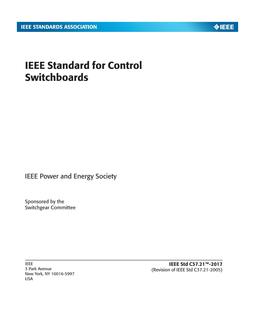 IEEE C37.21 PDF - Technical Standards Store