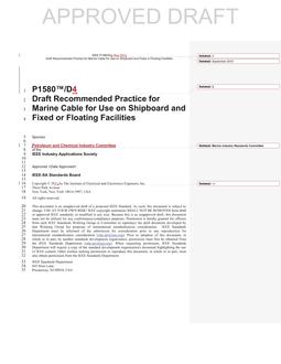IEEE 1580 PDF - Technical Standards Store
